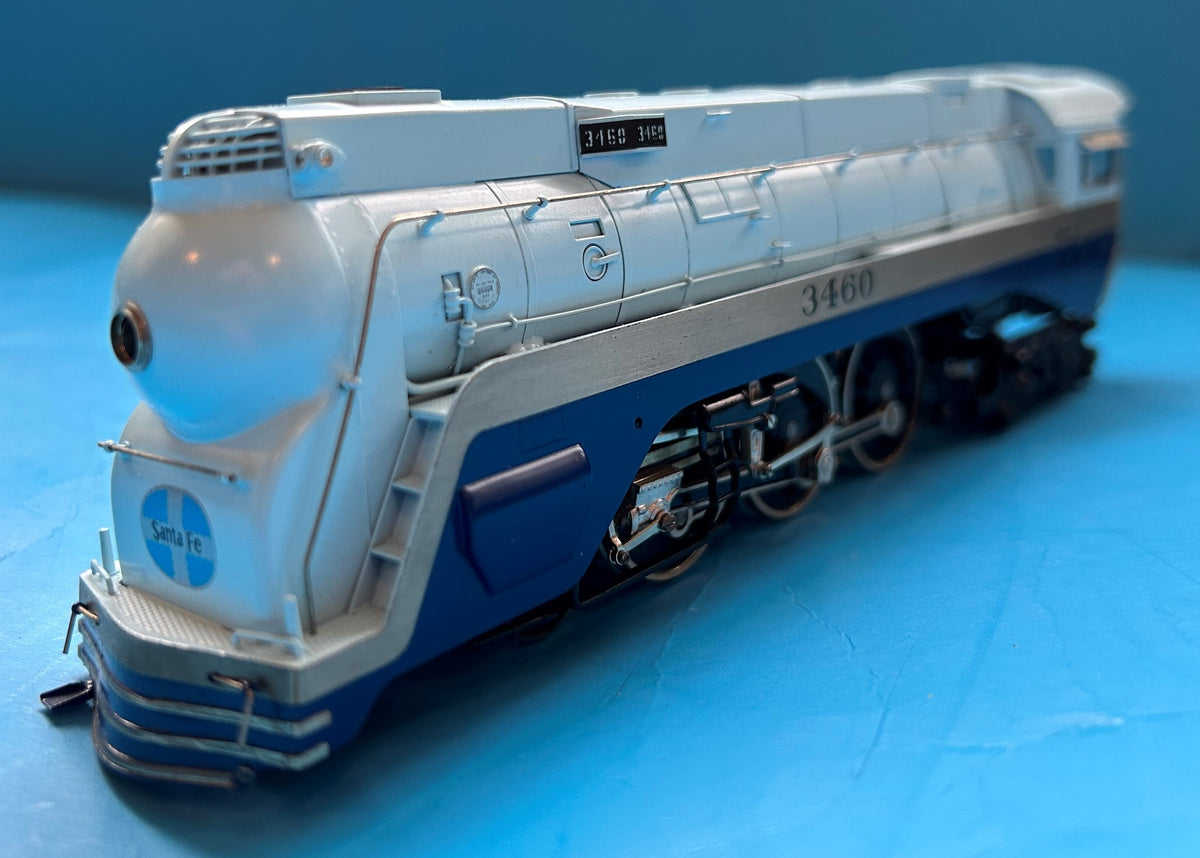 HO scale train - Tenshodo Sante Fe 4-6-4 Hudson #3460 'The Blue Goose ...