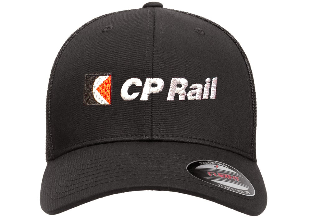 Railway Cap - CP Rail Multimark Logo Flexfit Embroidered Cap – Railway ...