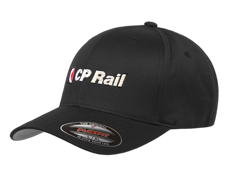 Railway Cap - CP Rail Multimark Logo Flexfit Embroidered Cap – Railway ...